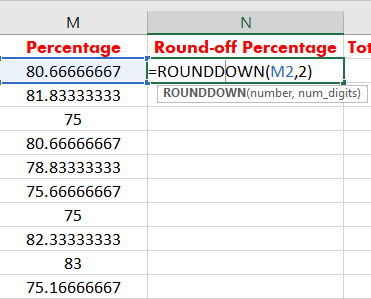 How to Use the Round-Off Formula in Excel